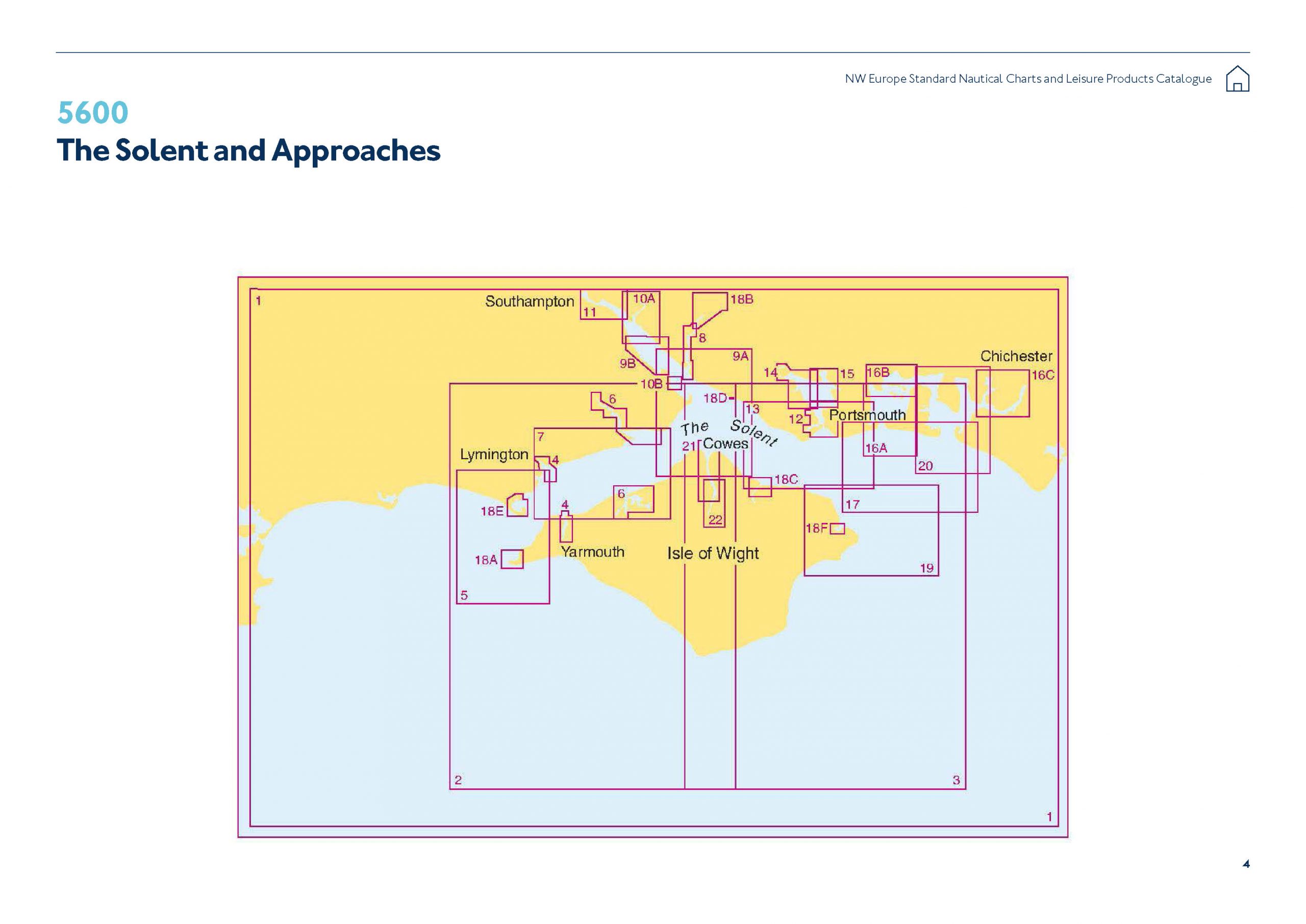 British ADMIRALTY Small Craft Chart - Sun Sea Boats