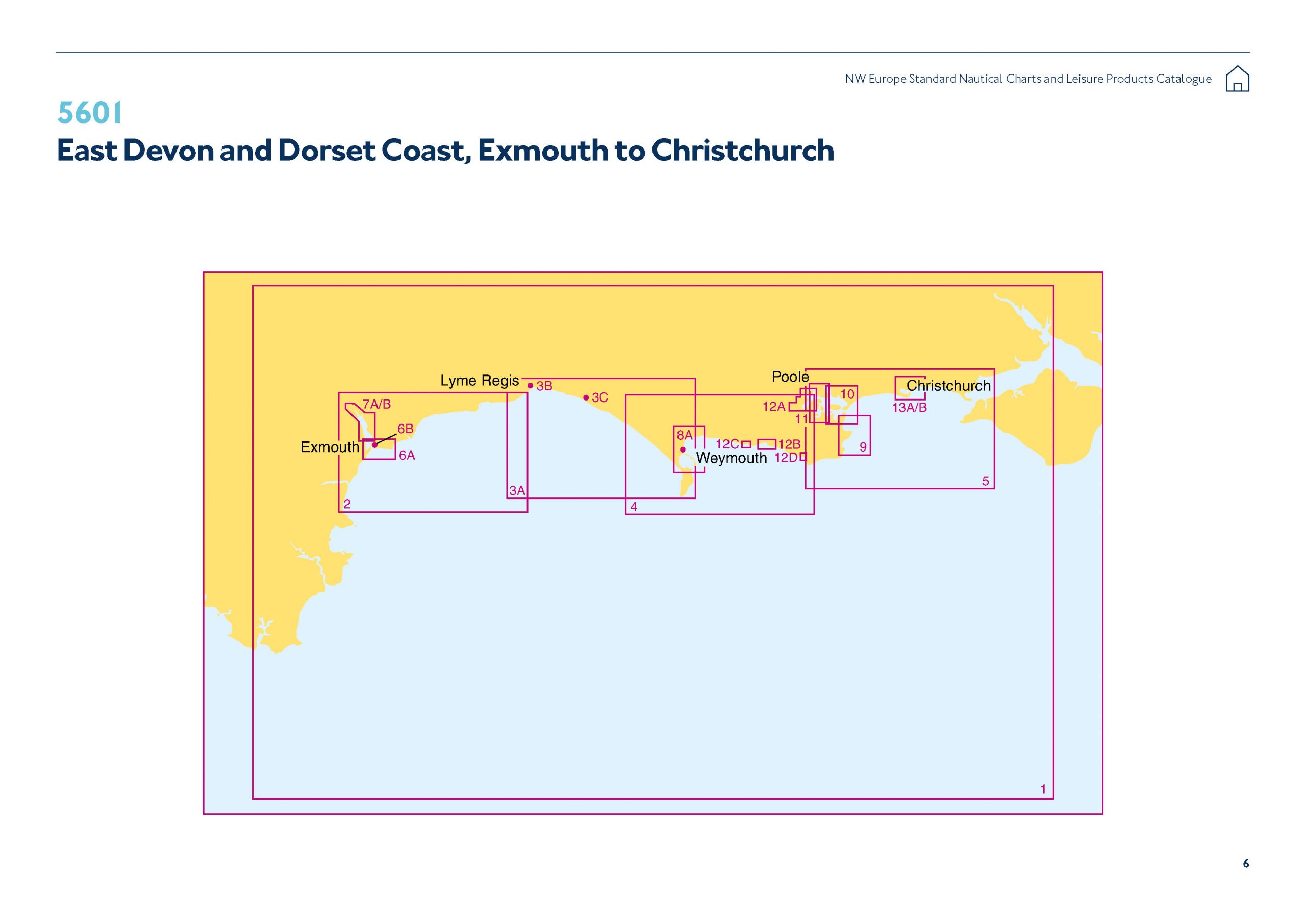 British ADMIRALTY Small Craft Chart - Sun Sea Boats